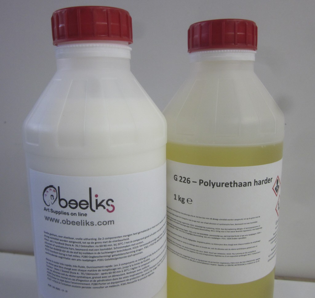 PU Casting Resin PUR Obeeliks A+B 2 kg RESIN