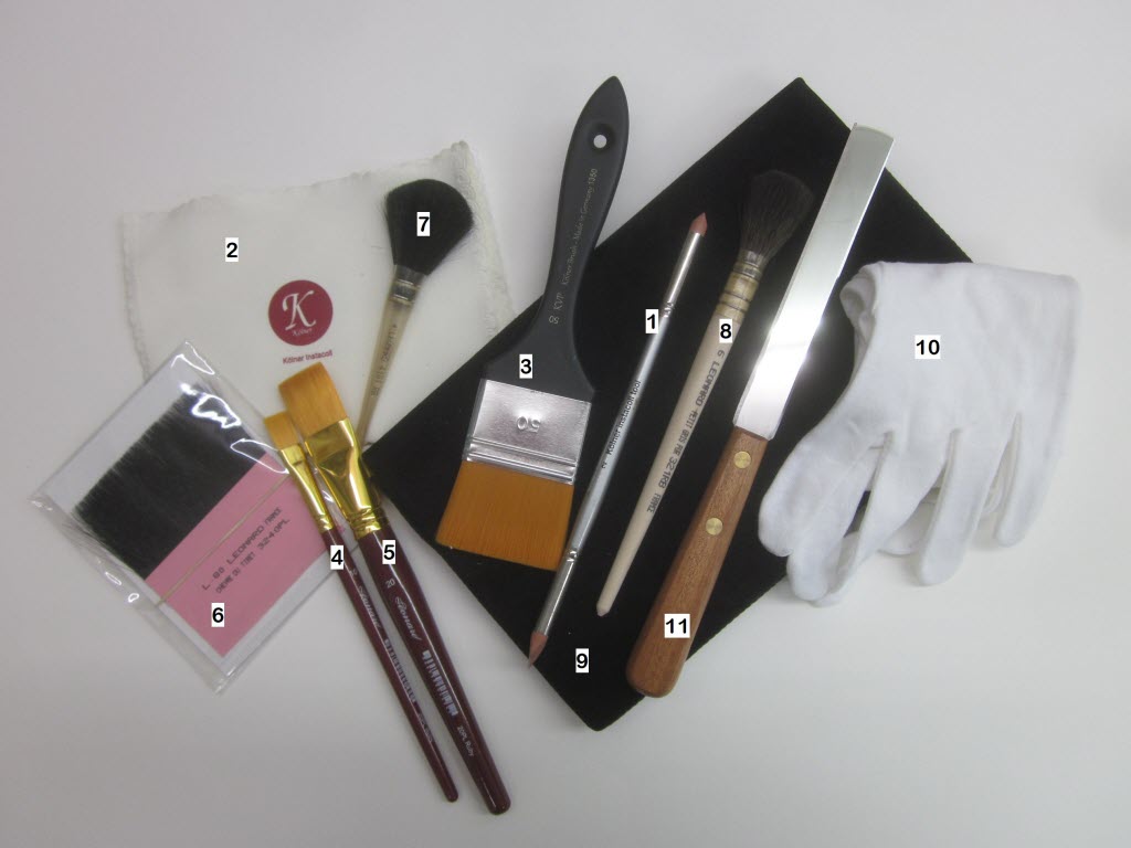 Gilding set for Instacoll, Mixtion and Permacoll gilding